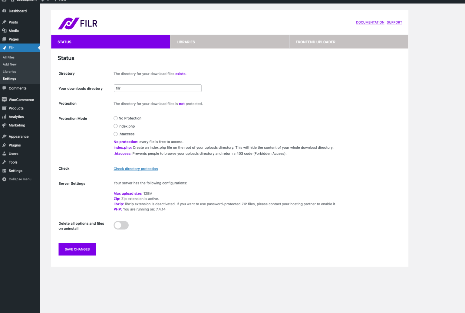 FILR - Secure Document Libraries With WordPress