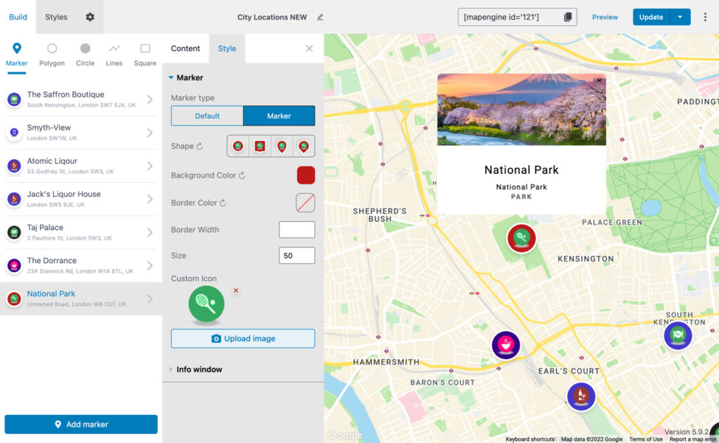 Map Engine WordPress Plugin On The LayerWP Directory