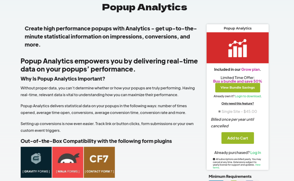 Popup Analytics For WordPress Popup Maker